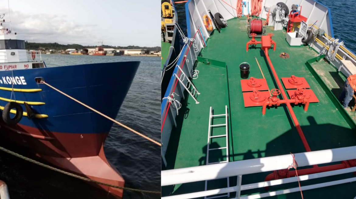 BUQUE TANQUE KONGE: – Salmovac